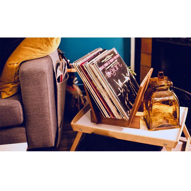 Enova HIFI Vinyl range 25 noyer - Meuble et rangement pour platine ...