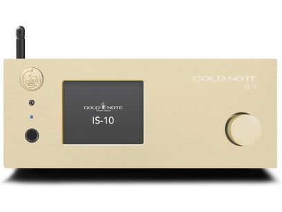 Gold Note IS-10 gold - Ampli hi-fi intégré stéréo - HomeCineSolutions