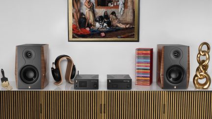 Gold Note A3 EVO II walnut matte - Bookshelf Speaker - HomeCineSolutions
