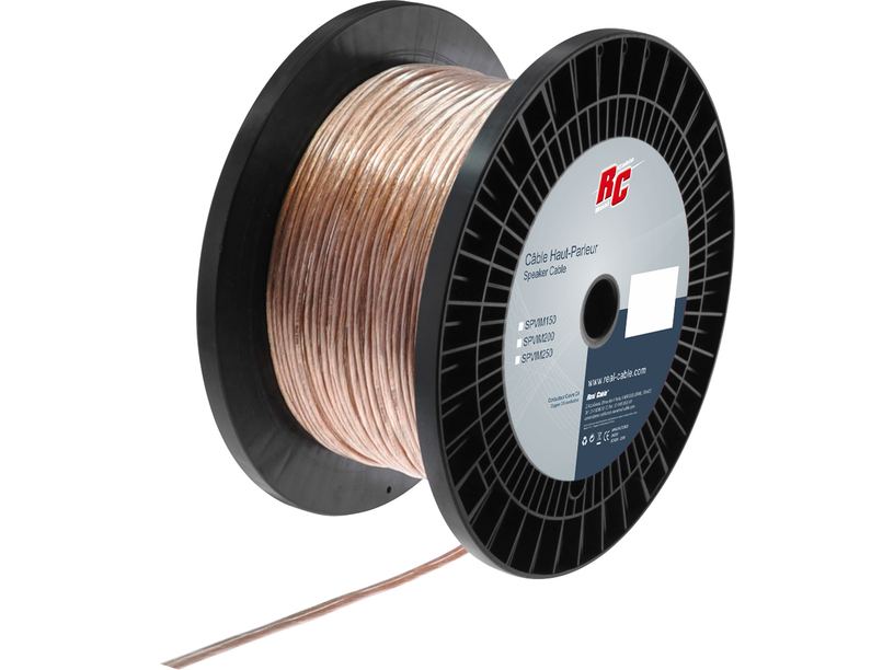 Real Cable SPVIM150 transparent - Câble pour enceinte ou haut-parleur ...
