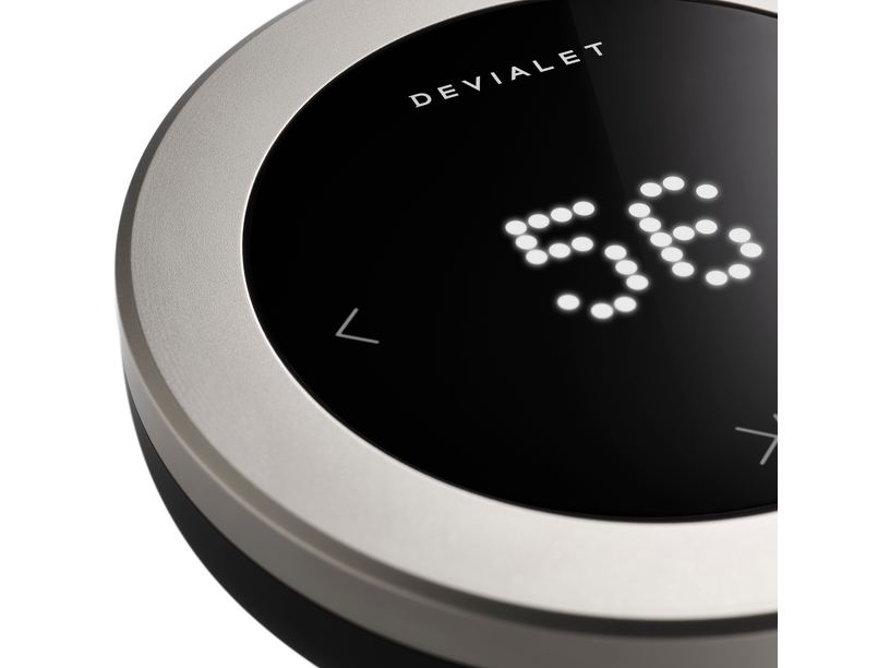 DEVIALET REMOTE noir · Télécommande pour appareils hifi · HomeCineSolutions